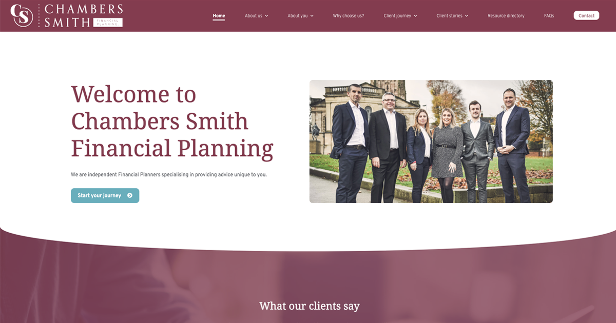 Independent Financial Planners in Derby | Chambers Smith